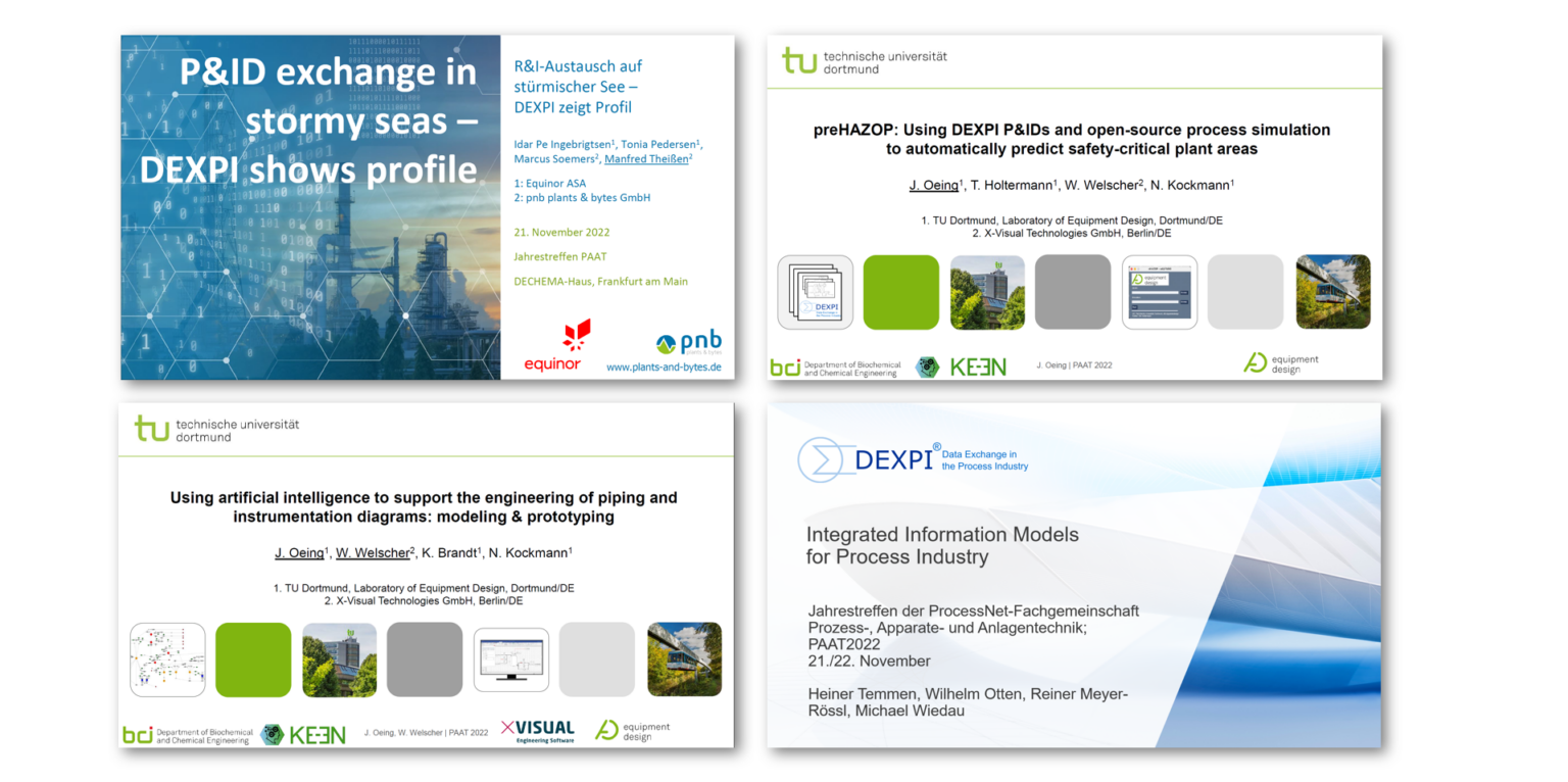 DEXPI presentations at PAAT conference – DEXPI